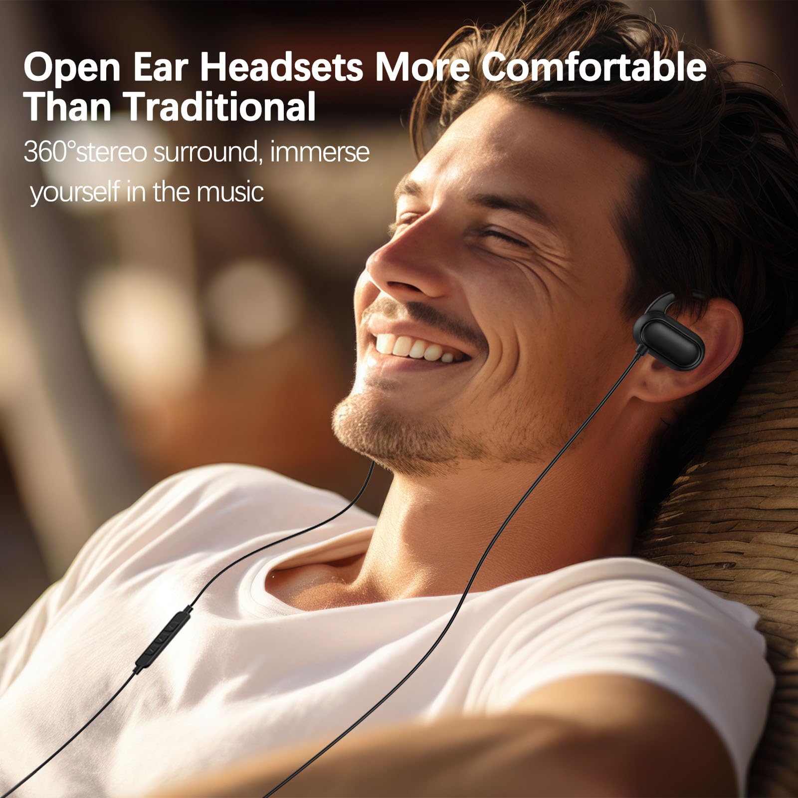 Mua COOYA USB C Open Ear Headphones Type C Wired Earbuds for iPhone 16 ...