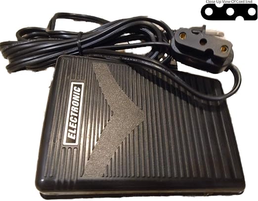 Amazon.com : NGOSEW Electronic Foot Control Pedal 3-Prong Style Necchi ...