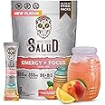 Amazon.com: Salud 2-in-1 Energy Drink Powder + Focus, Peach Lemonade ...