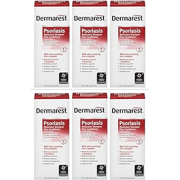DERMAREST Psoriasis Medicated Shampoo plus Conditioner, 8 OZ: Amazon ...