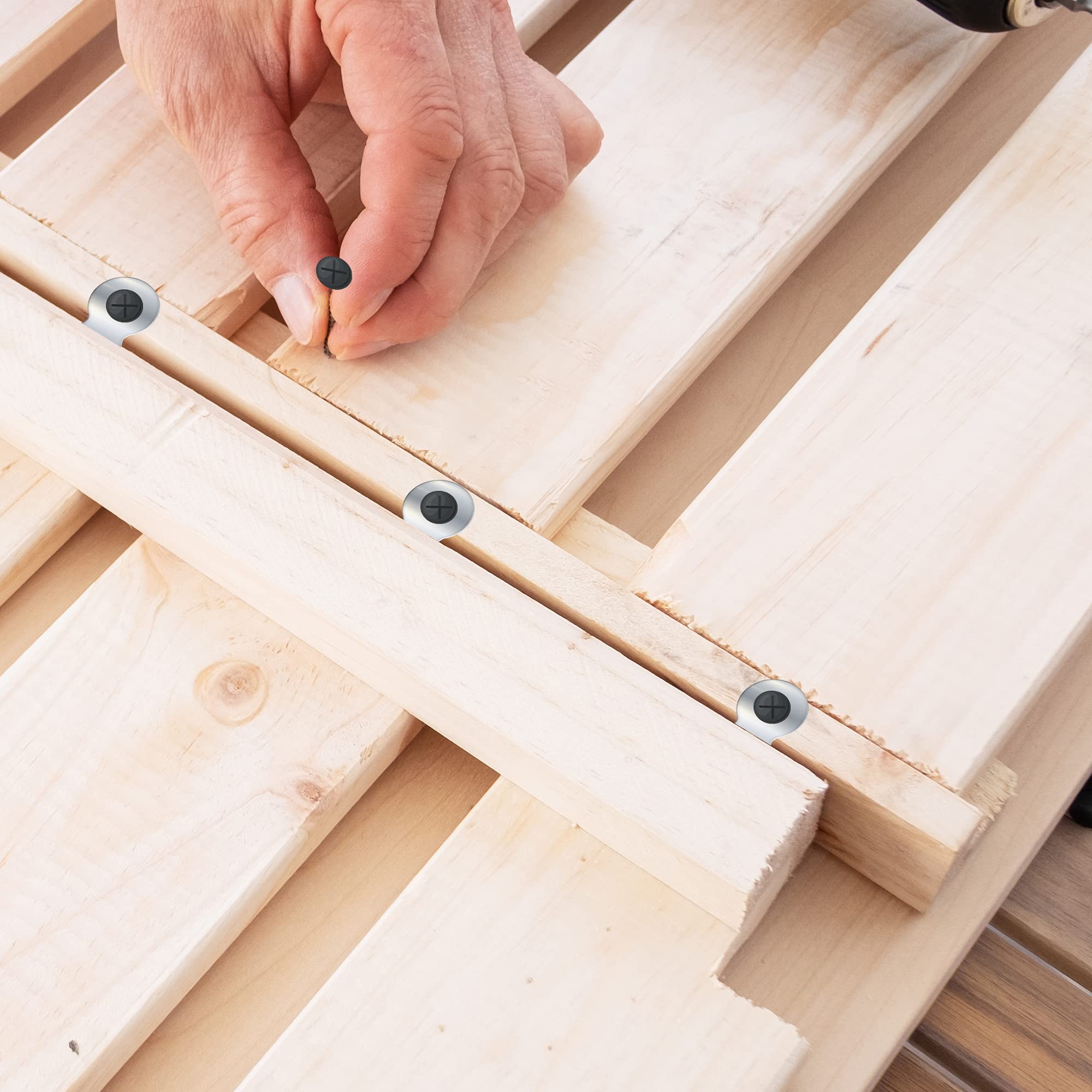 Mua Performore 40 Pack of Figure 8 Shaped Steel Desk Top Fastener Clips ...