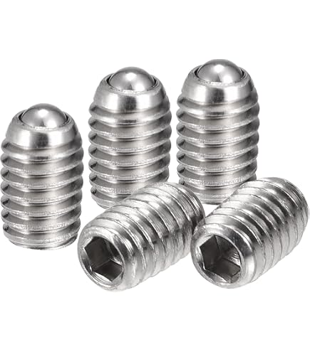 Hex Socket Set Screws Uxcell Set Screws Brass Cone Point Hex Socket ...