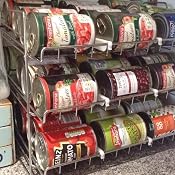 3 Tier Tin Can Rack | Kitchen & Pantry Cupboard Organiser | Canned Food ...