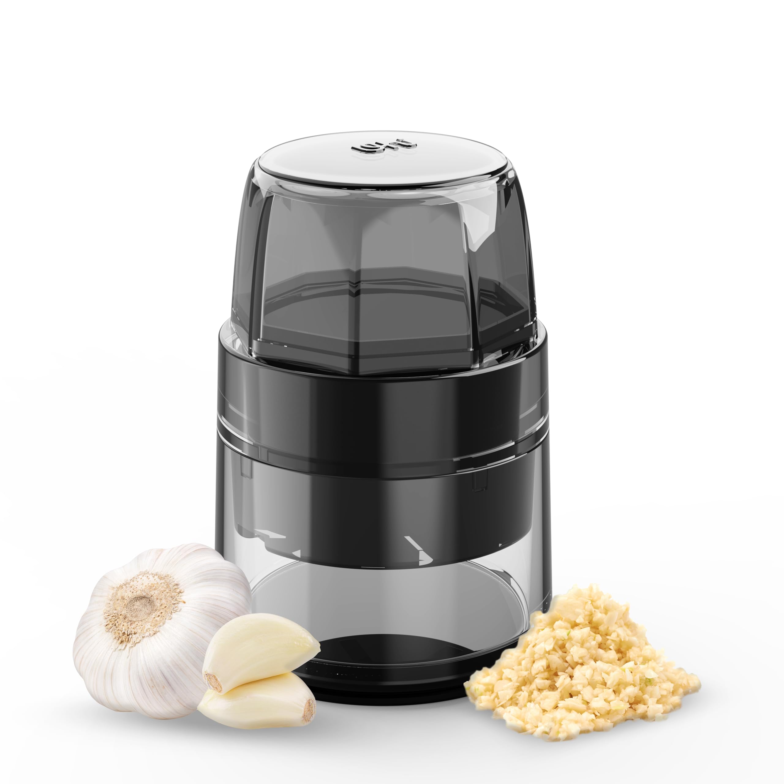 Garlic Press, UHIYEE Premium Multipurpose Garlic Mincer Grinder, Non ...