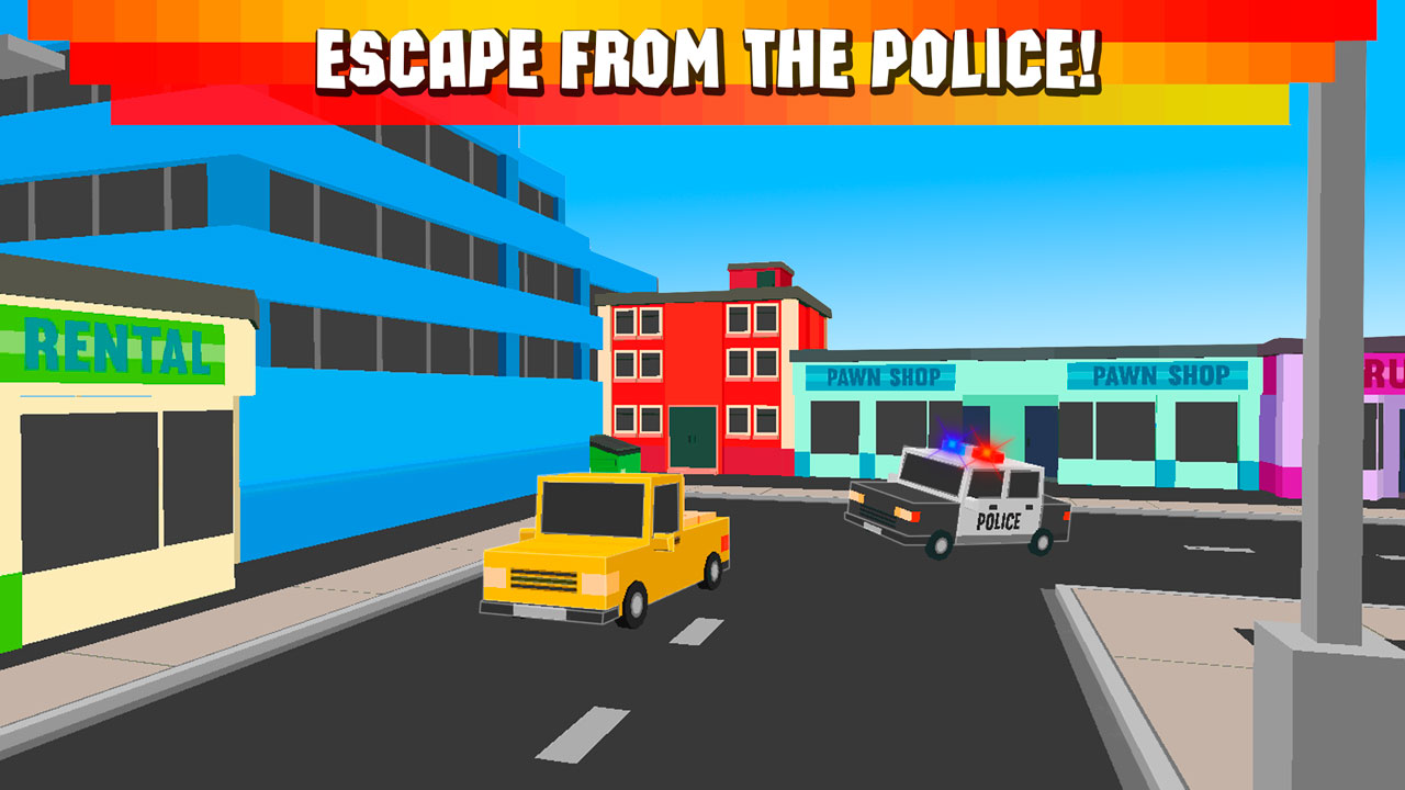 Pixel Police Chase 3D:Amazon.com:Appstore for Android