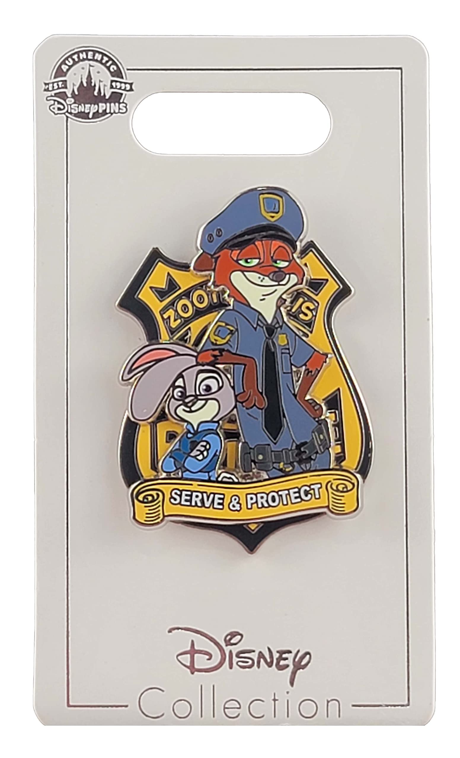 Mua Disney Pin - Zootopia - Judy Hopps and Nick Wilde - Police Badge ...