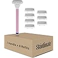 Amazon.com: Skintimate Bloom Razor for Women, 4 Ultra-Thin Blades ...