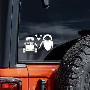 Amazon.com: Love Wall-E Vinyl Decal Sticker Cars Trucks Vans Walls ...