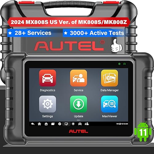 Autel MaxiCheck MX808S Scanner: 2024 Newer of MK808S MK808Z, Full ...