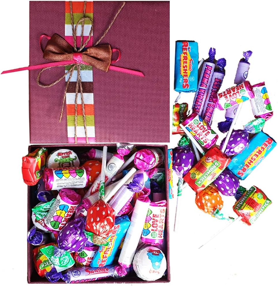 Retro Sweets Gift Box Nostalgic Sweets Selection- A Perfect Hamper for ...
