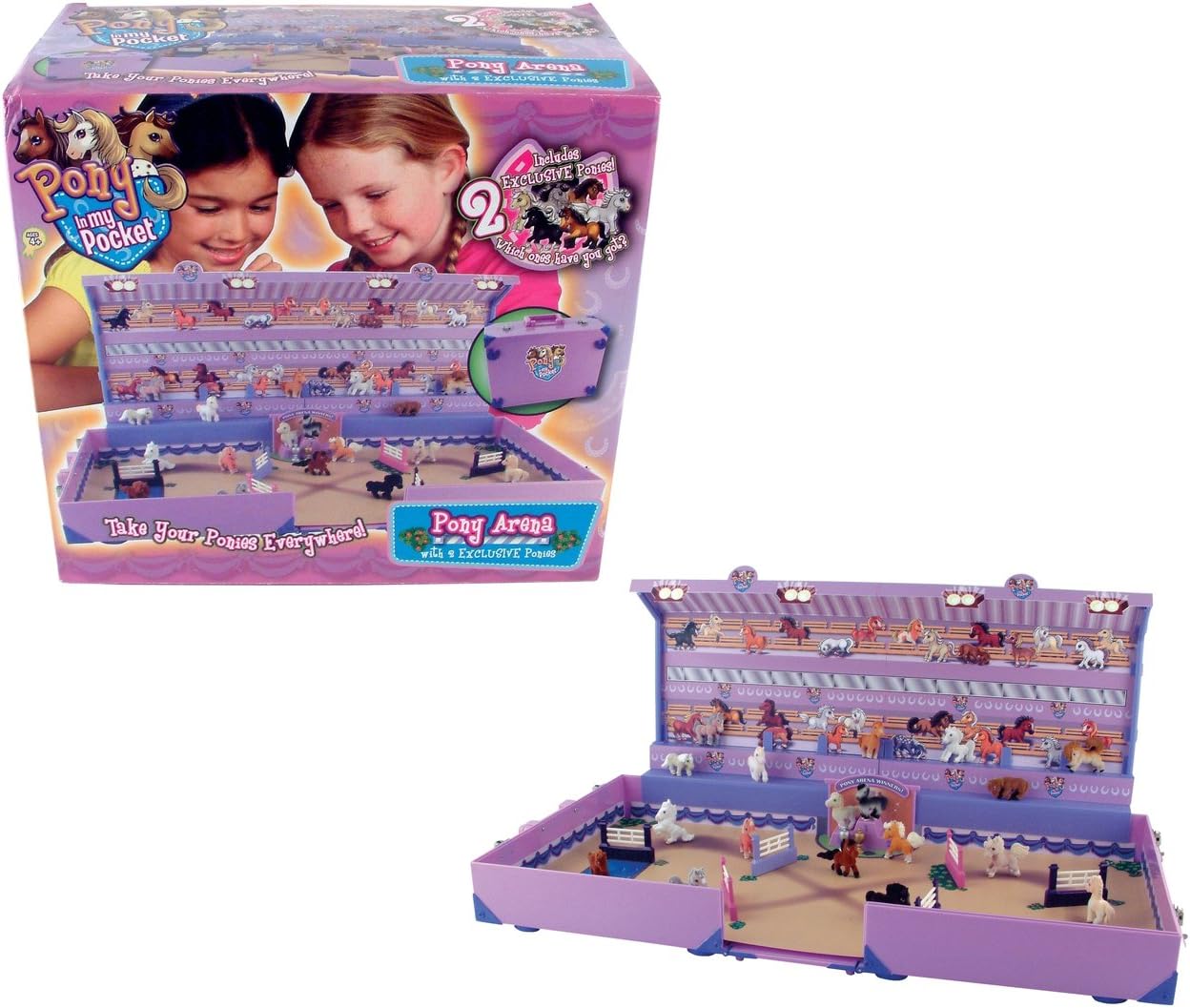 Pony In My Pocket Arena With 2 Ponies: Amazon.co.uk: Toys & Games
