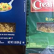 Amazon.com : Creamette Small Pasta Rings Bundle: (4) Boxes of ...