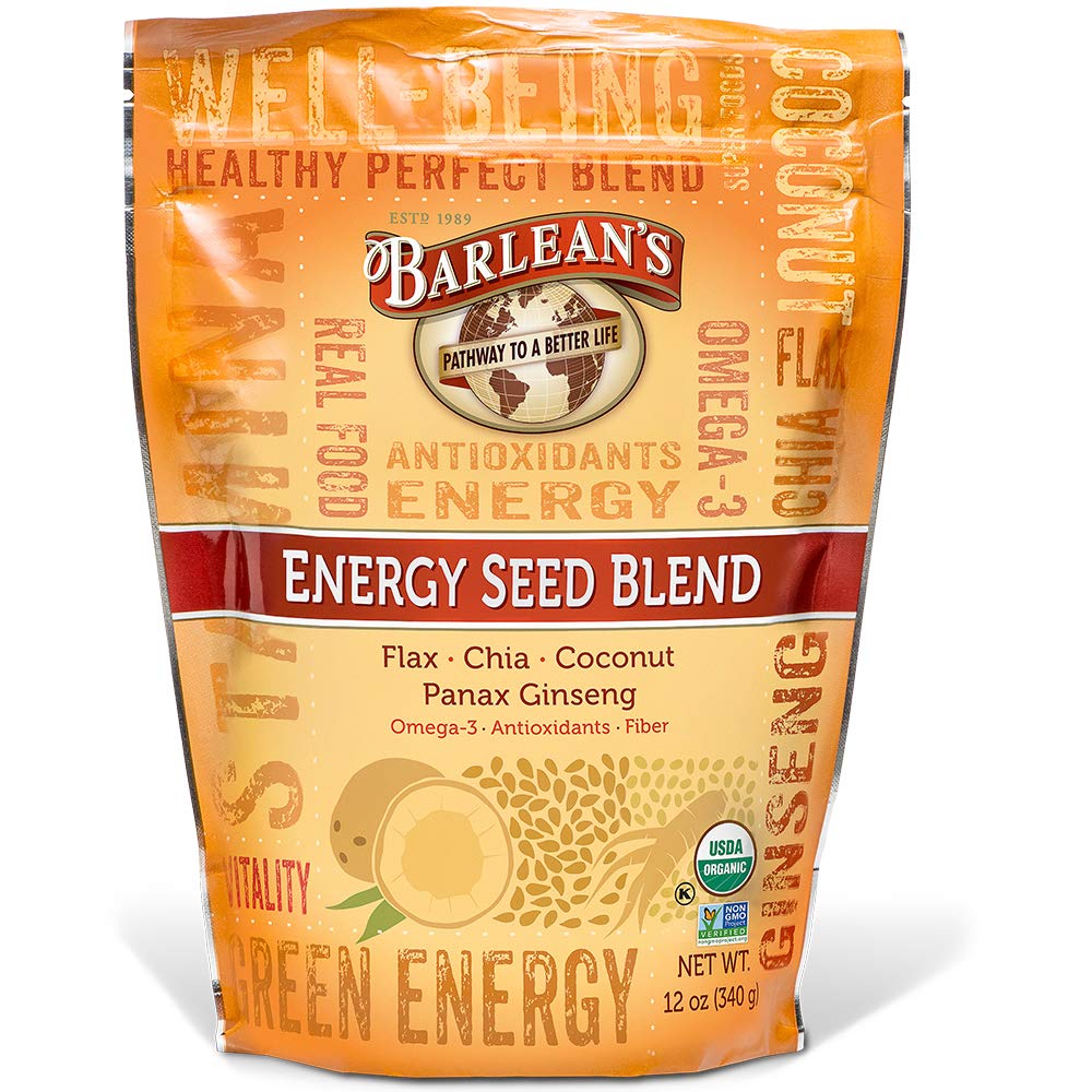 Amazon.com: Barlean's Organic Oils Superfruit Seed Blend Powder, 12 ...