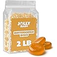 Amazon.com : Butterscotch Discs Hard Candy | 2 LBS | Individually ...