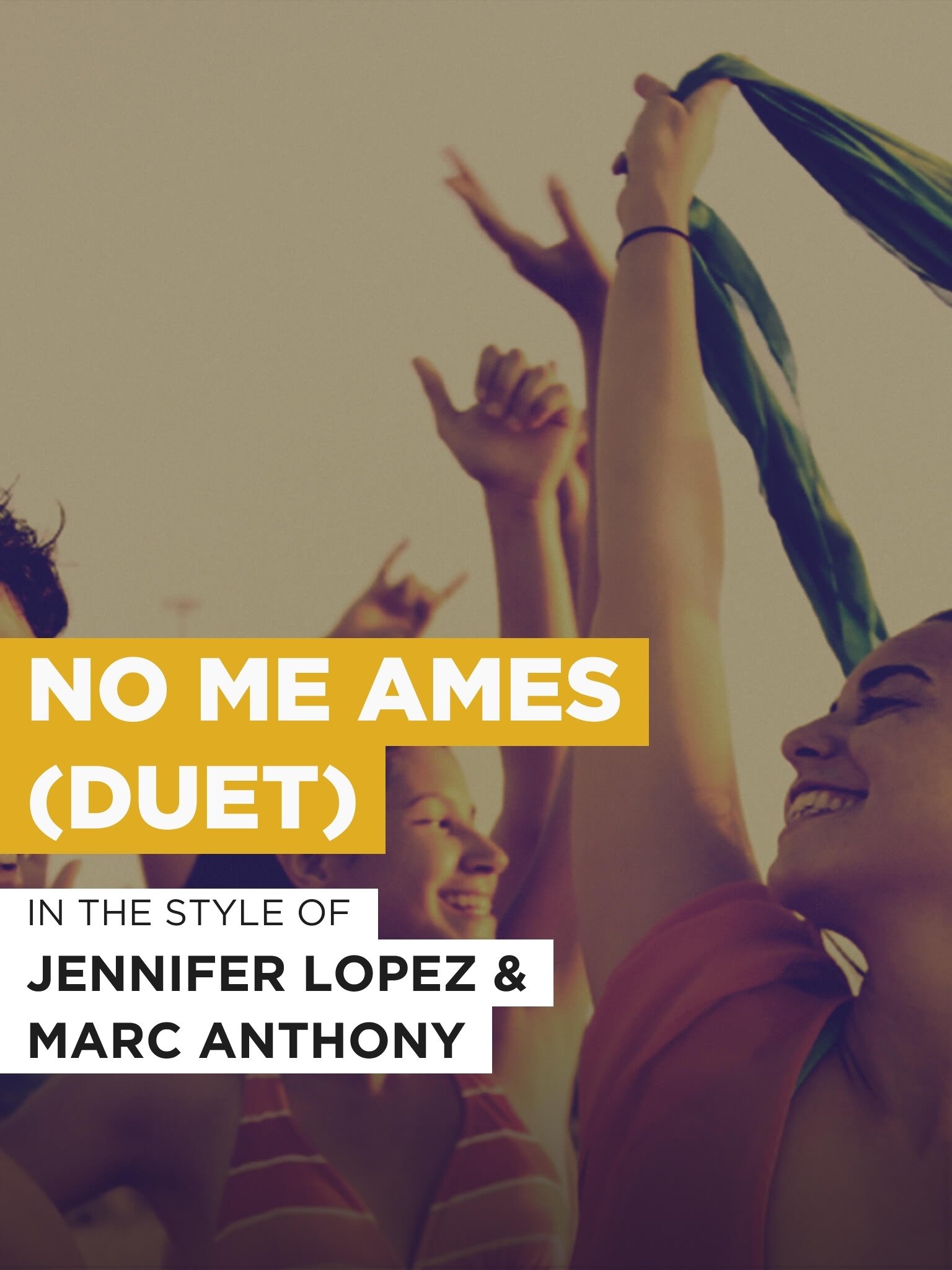 Amazon.com: No Me Ames (Duet) : Jennifer Lopez, Marc Anthony, A Baldi ...