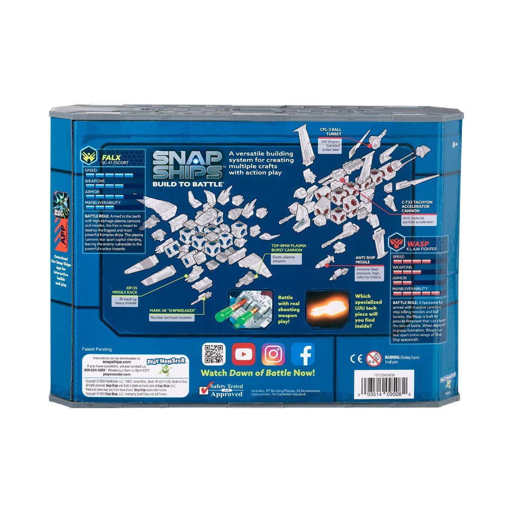 Mua Snap Ships Wasp/Falx Battle Model Set - Construction Toy for Custom ...