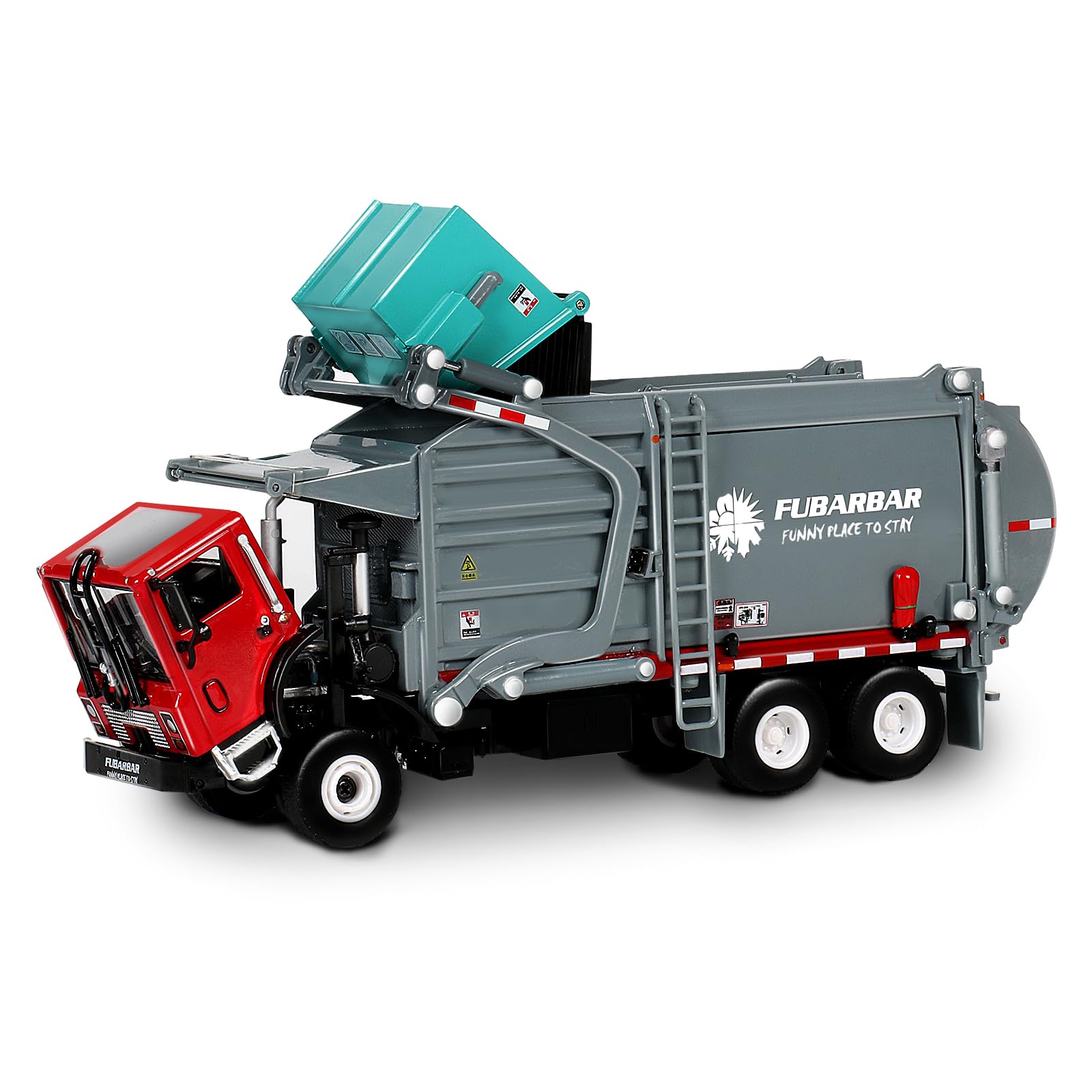 Mua Garbage Truck Toy Model, 1:43 Scale Metal Diecast Recycling Clean ...