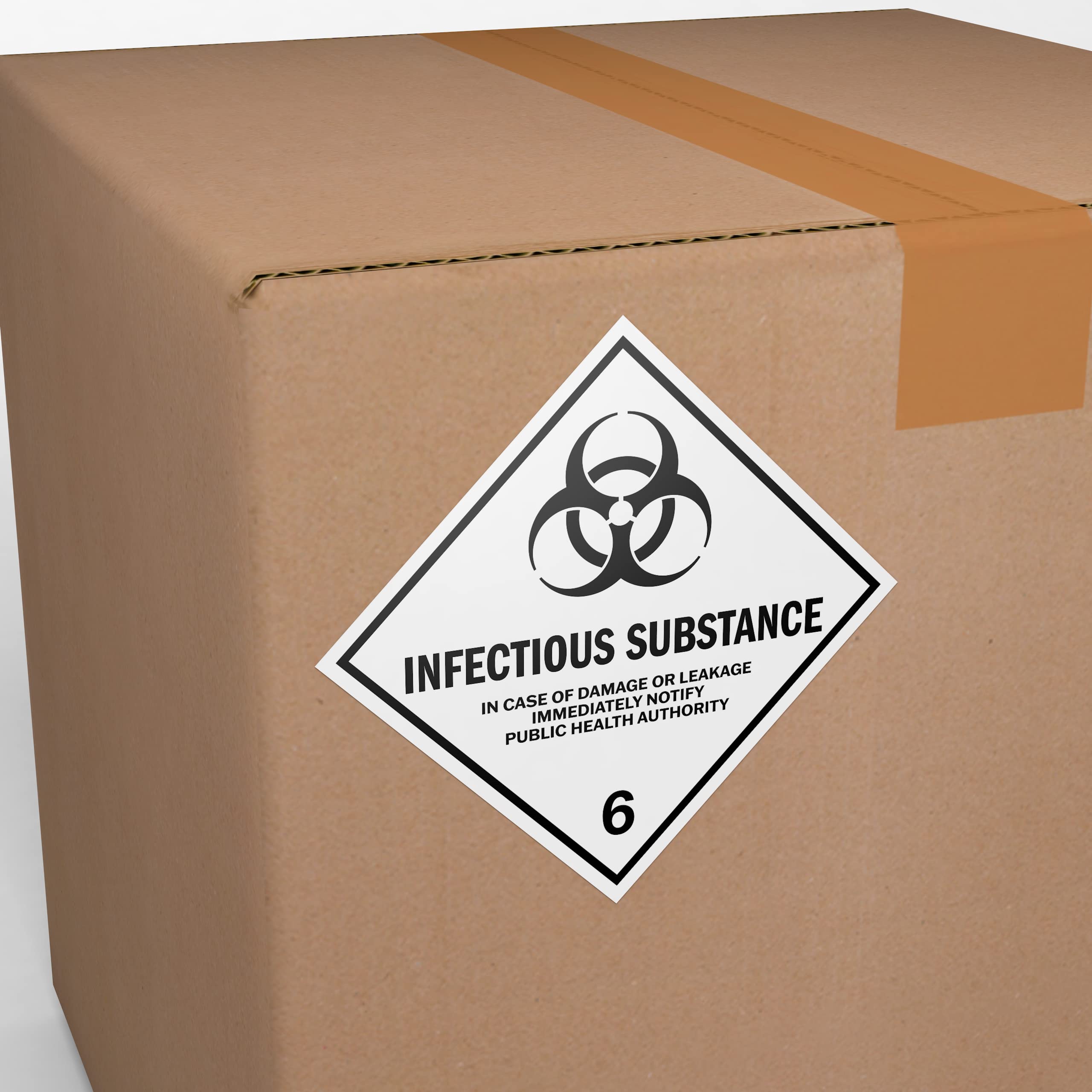 Mua D.O.T. Labels - Hazard Class 6 DOT Infectious Substance Hazmat ...