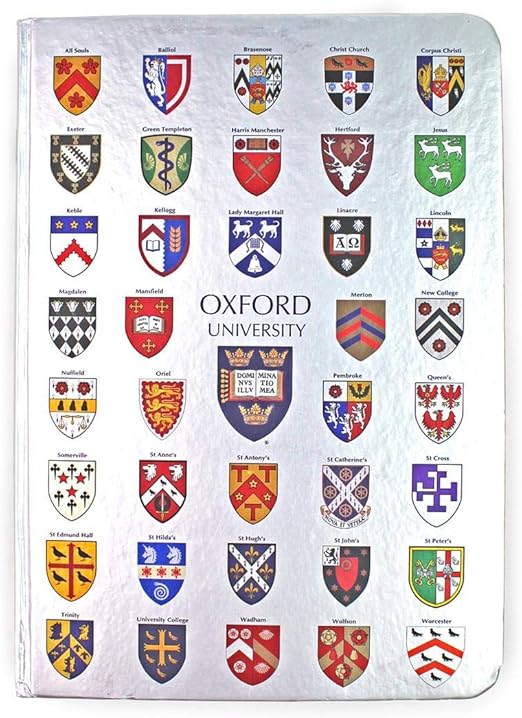Oxford University College Crest Notebook - Official Merchandise: Amazon ...