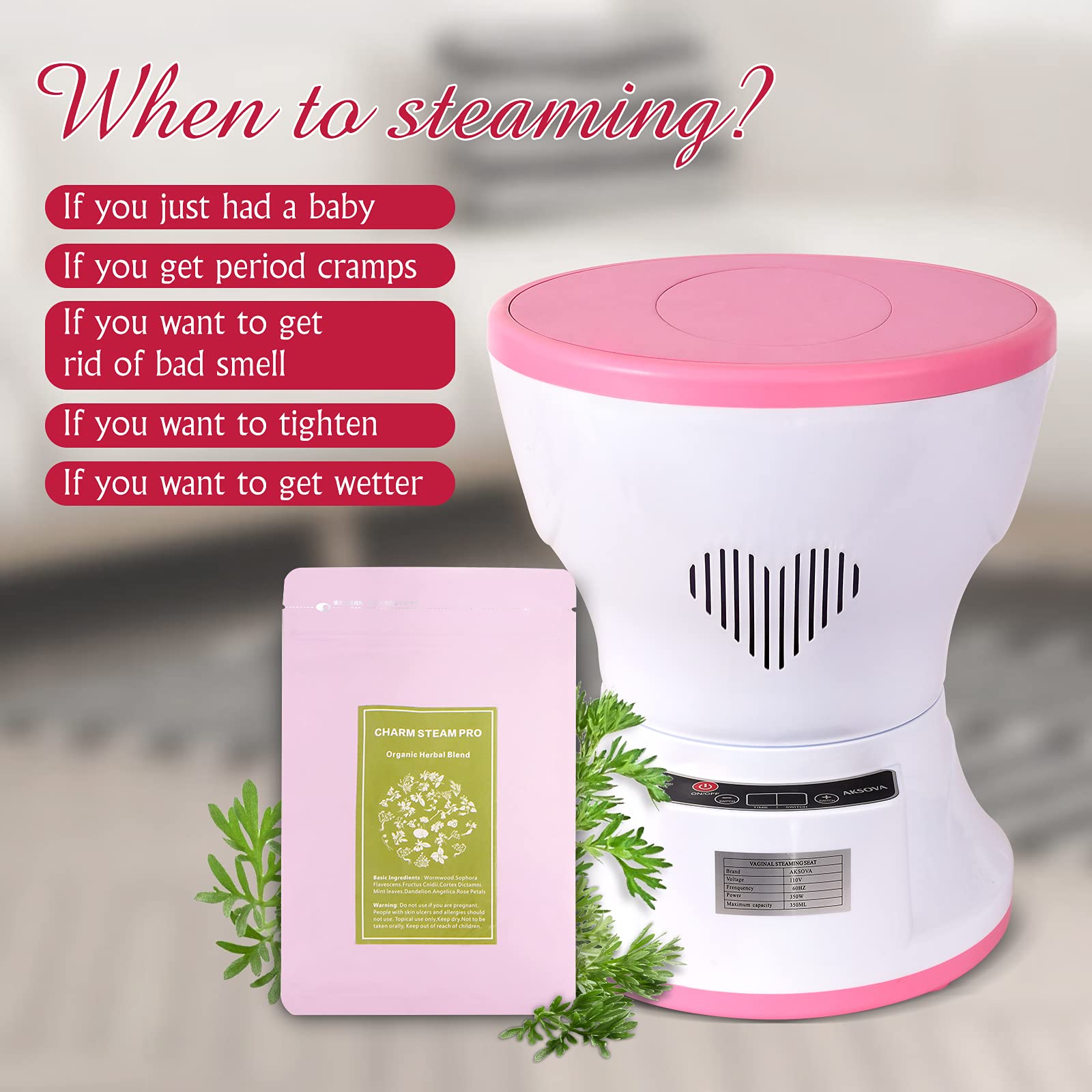 Mua Yoni Seat,Yoni Kit, Steam Seat with 20 Bags Yoni Herbs, Upgraded V ...