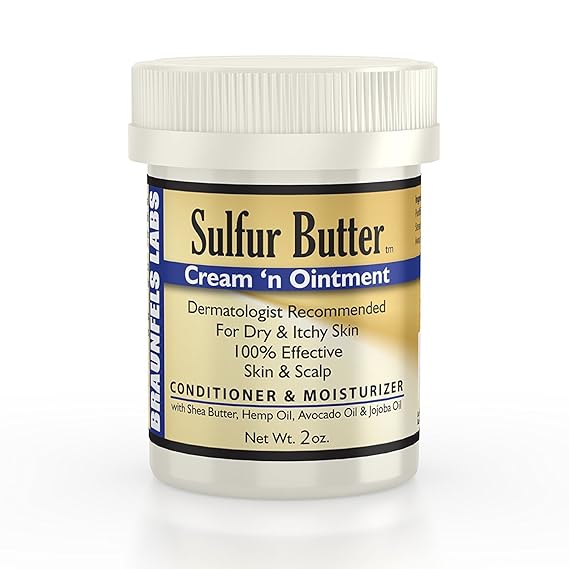 Sulfur Butter Cream 'n Ointment by Braunfels Labs: Amazon.co.uk: Beauty