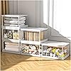 YFXCVSL Clear Storage Bins with Lids 3 Packs - 24Qt Stackable Storage ...
