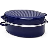 Amazon.com: Norpro KRONA Stainless Steel 8 Quart Multi Roaster ...