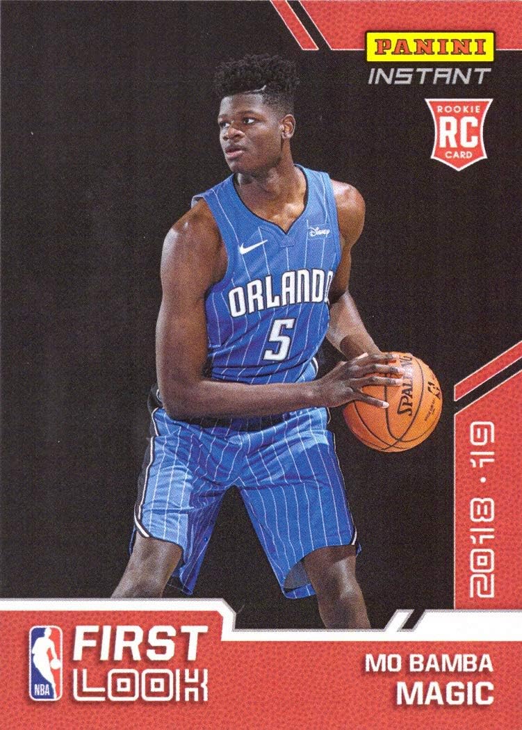 Amazon.com: 2018-19 Panini Instant Basketball #FI-6 Mo Bamba Rookie ...