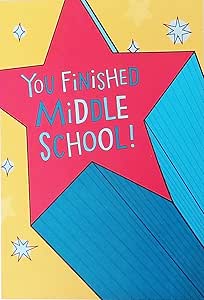 Amazon.com : You Finished Middle School - Congratulations Graduate ...