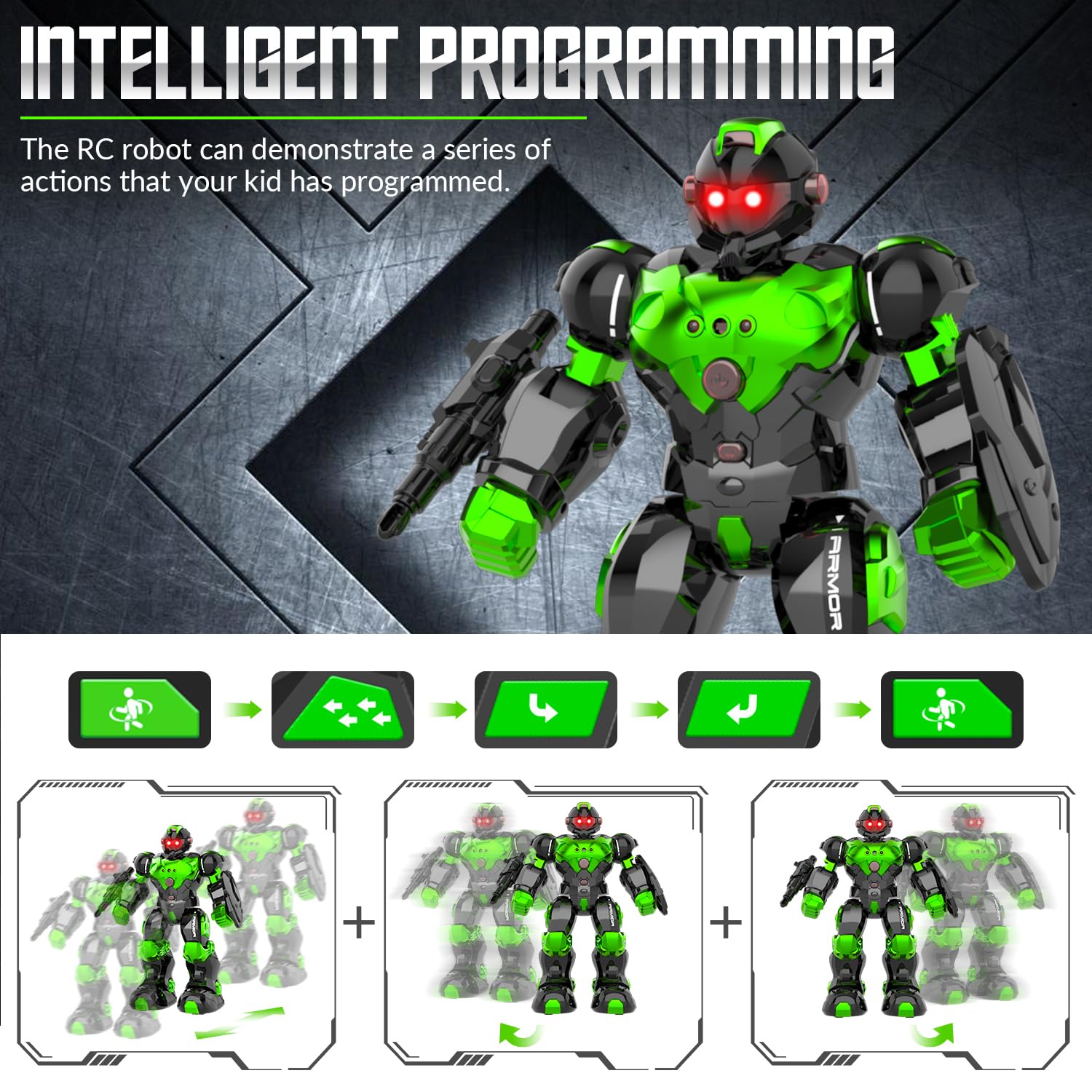 Mua Robot Toys for Kids, Programmable Remote Control Robot with ...