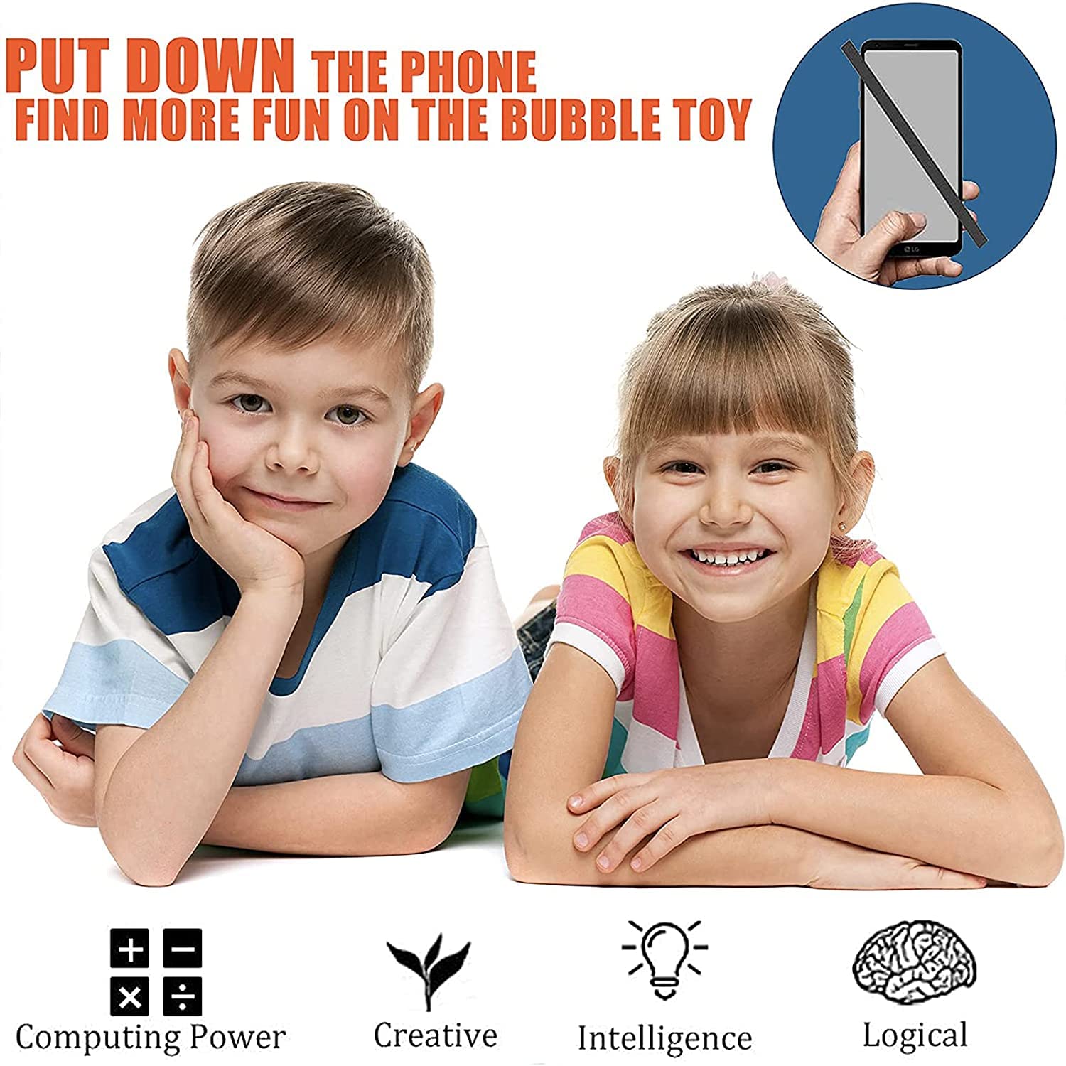 Mua 24 Packs Mini Pop Fidget Toy Pack Simple Bubble Poping Keychain ...