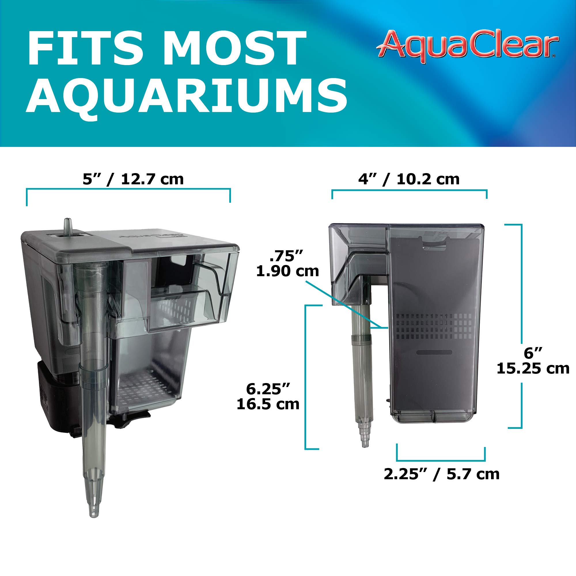 Mua AquaClear 20 Power Filter, Fish Tank Filter for 5- to 20-Gallon ...
