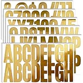 Amazon.com: Bemeol 340 Pieces 30 Sheets Large Letter Stickers 4 Inch ...