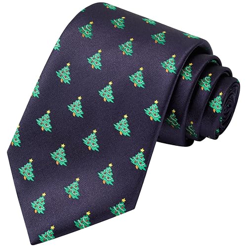 KissTies Mens Christmas Tie Holiday Season Necktie Festive Ties in ...