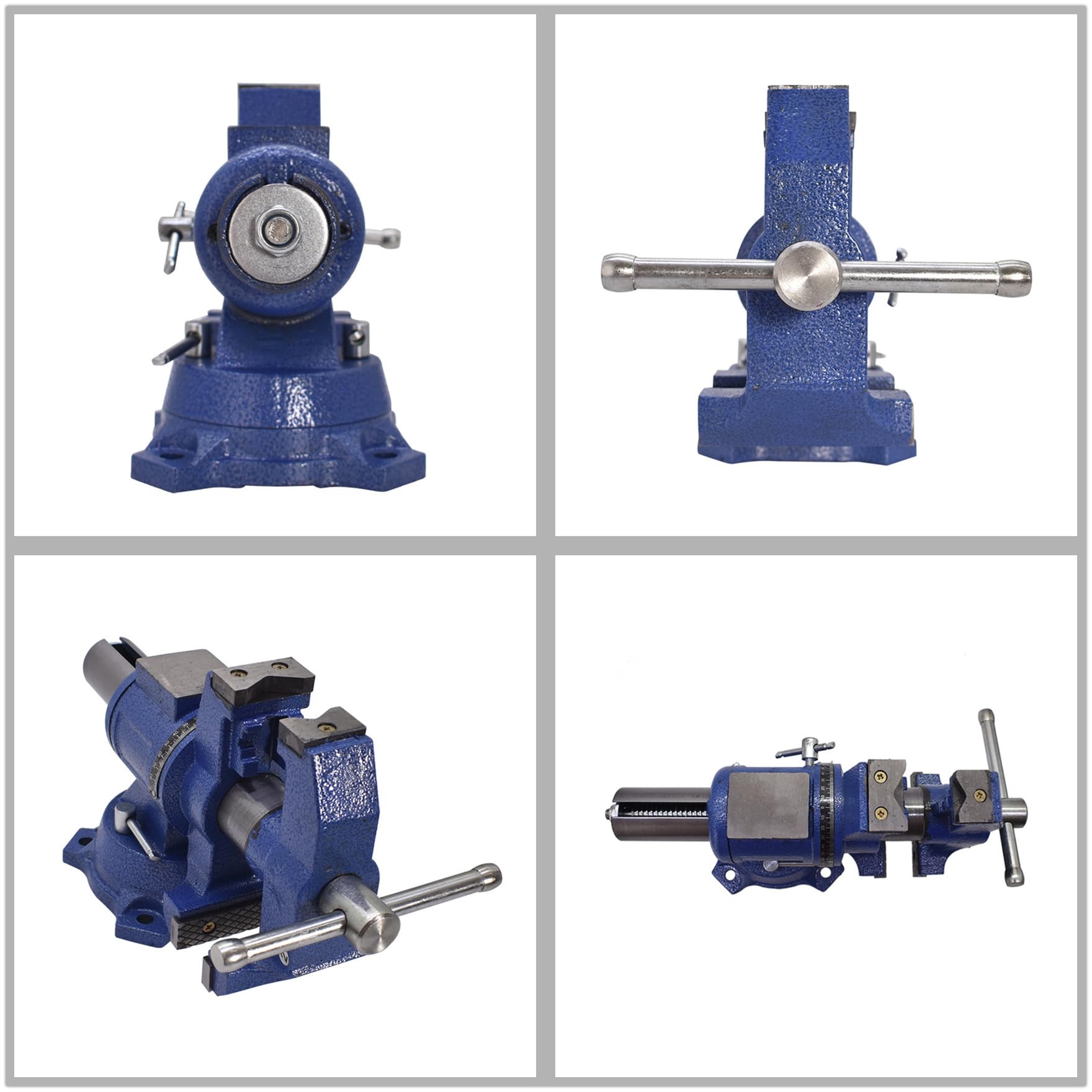 Mua Multi-purpose 4 Inch Vise Bench Vise Heavy Duty Multi-Jaw Vise 360 ...