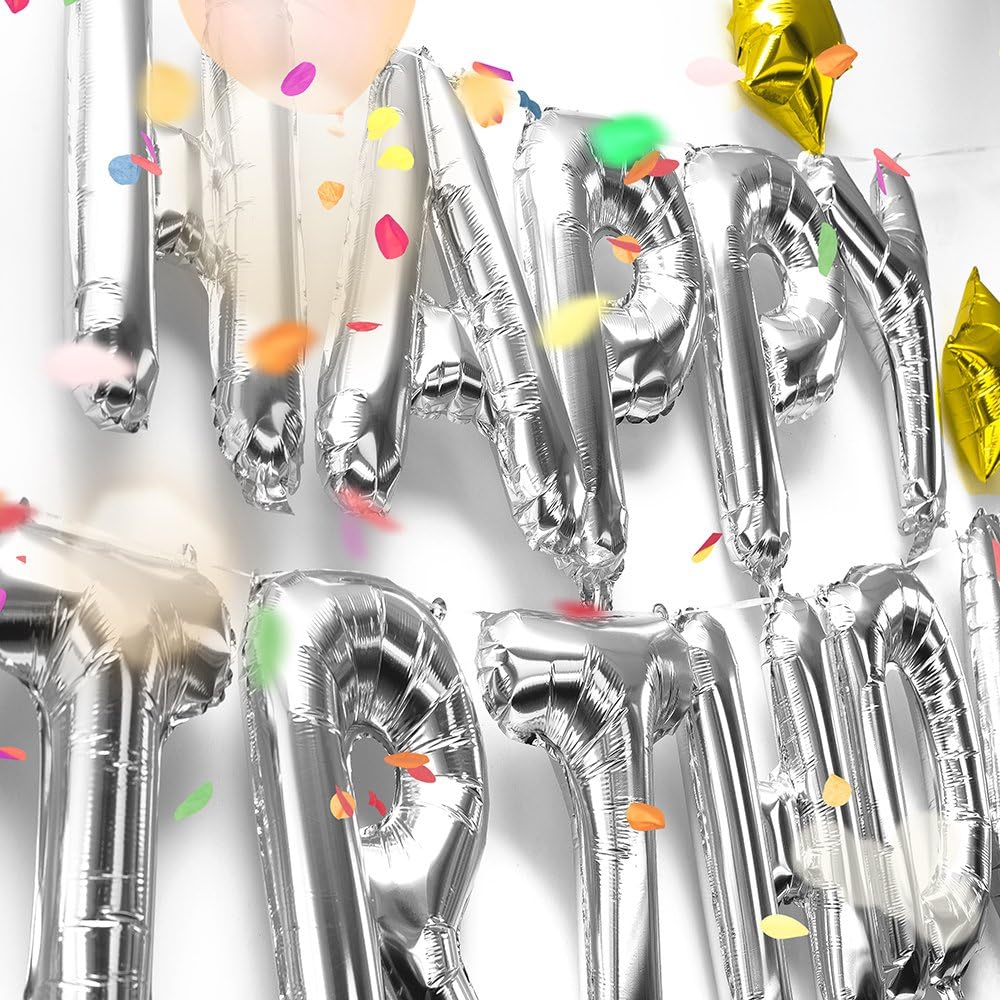 jaunty partyware Happy Birthday Banners Birthday Decoration Set | 16 ...