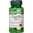 Amazon.com: Nature's Bounty Garlic, 2000mg, 120 Coated Tablets (Pack of 2), 2 Bottles Each of ...