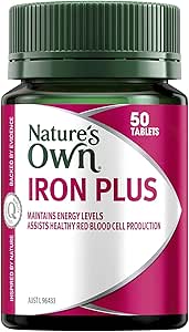 Nature's Own Iron Plus - Produces Red Blood Cells - Maintains Immune ...