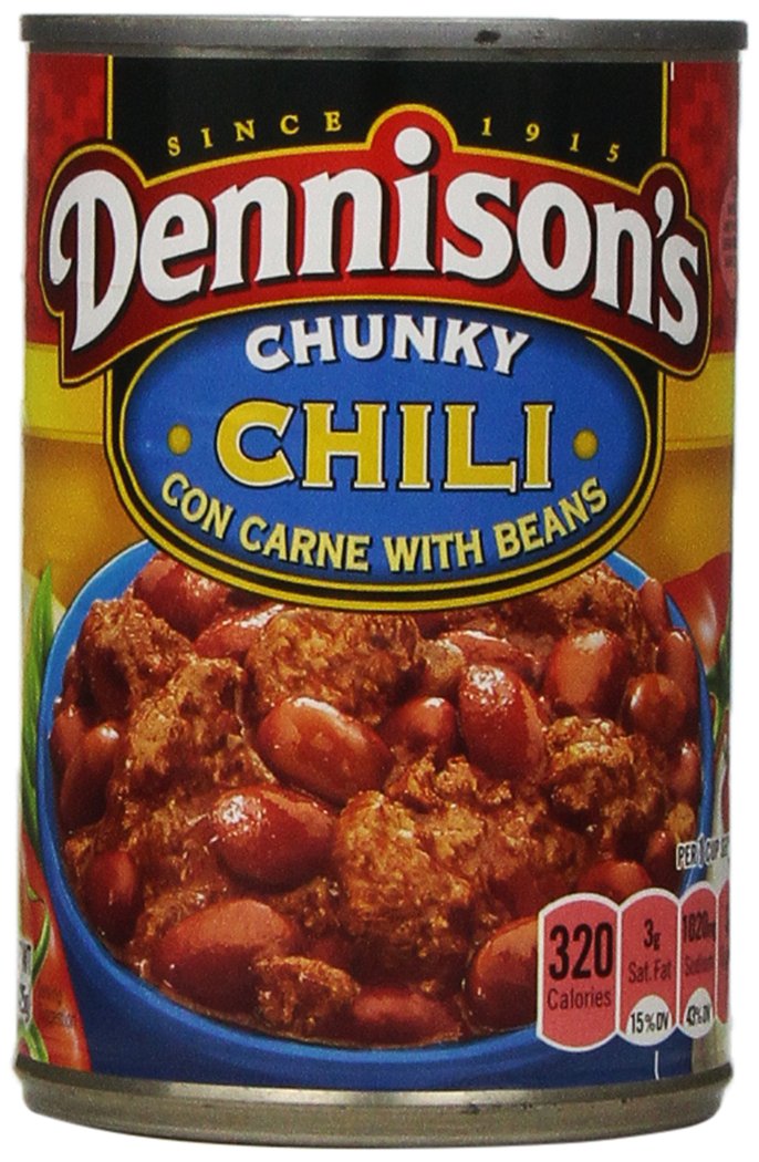Amazon.com : Dennison's Chunky W/Beans Chili Con Carne, 15 Ounce ...