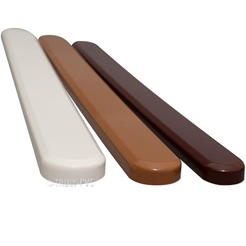 White 210mm x 1.25m Hockey Bull Nosed Internal Window Cill + End Caps ...