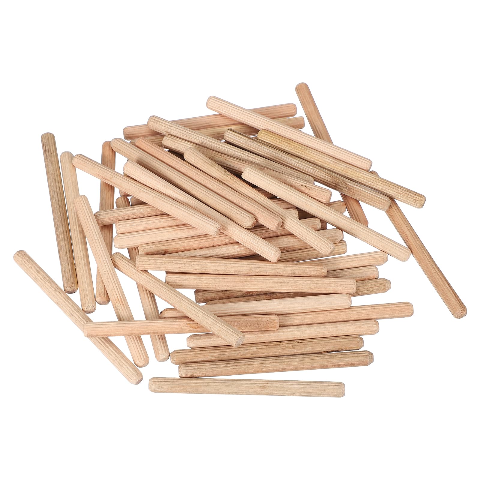 MECCANIXITY Wooden Dowel Pins 5/16" x 4" (8mm x 100mm) Straight Dowel ...