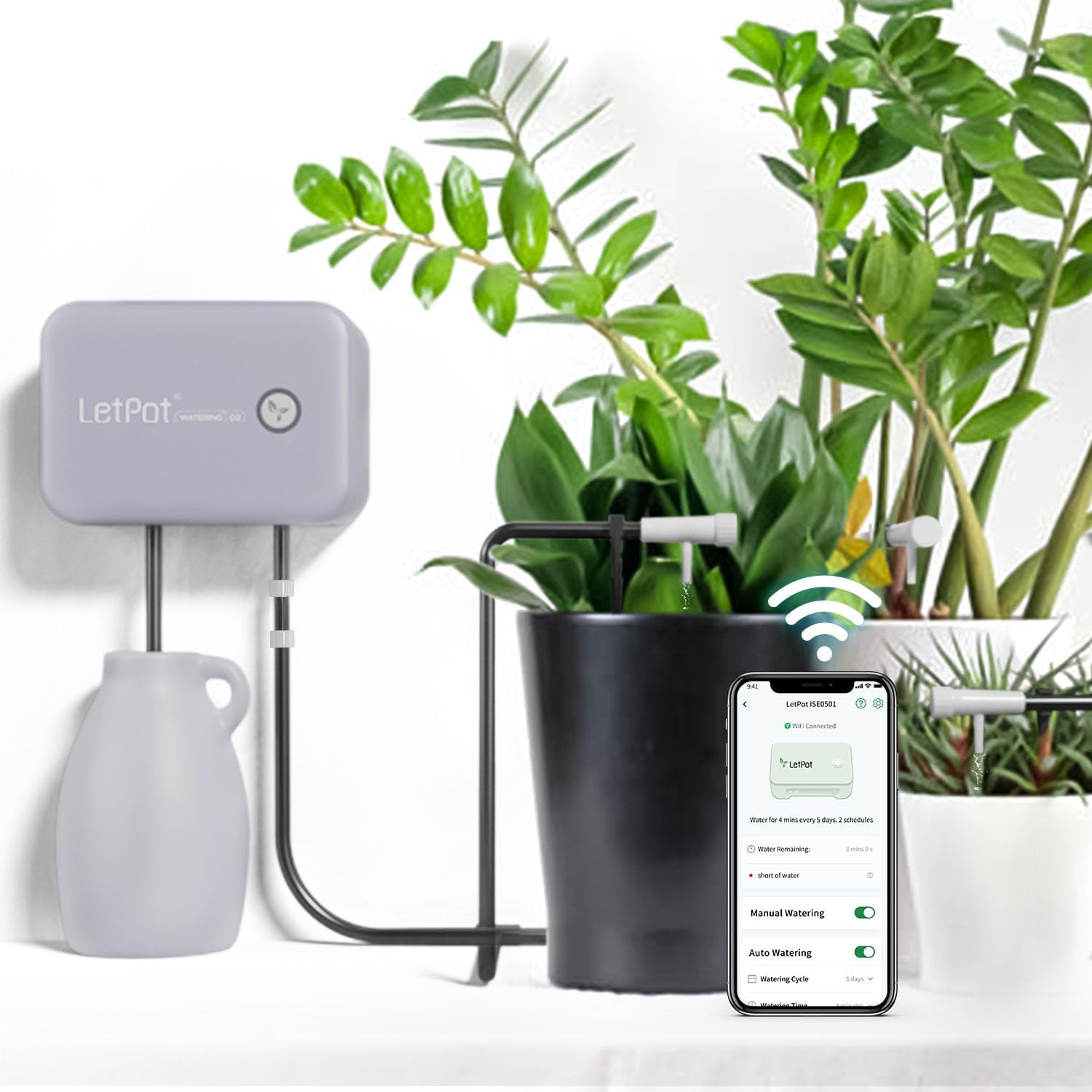 LetPot Automatic Watering System for Potted Plants, [New Wi-Fi & App ...