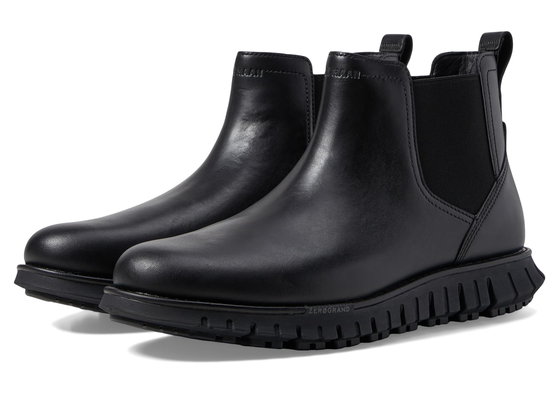 COLE HAAN Men's Zerogrand Remastered Waterproof Chelsea Boot, Black ...