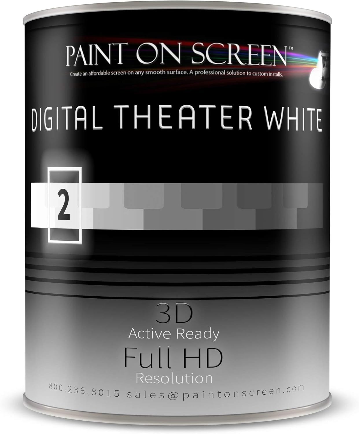 Paint On Screen Projector Screen Paint Digital Theater White Gallon