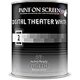 Amazon.com: Paint On Screen Projector Screen Paint | Single-Coat Short ...