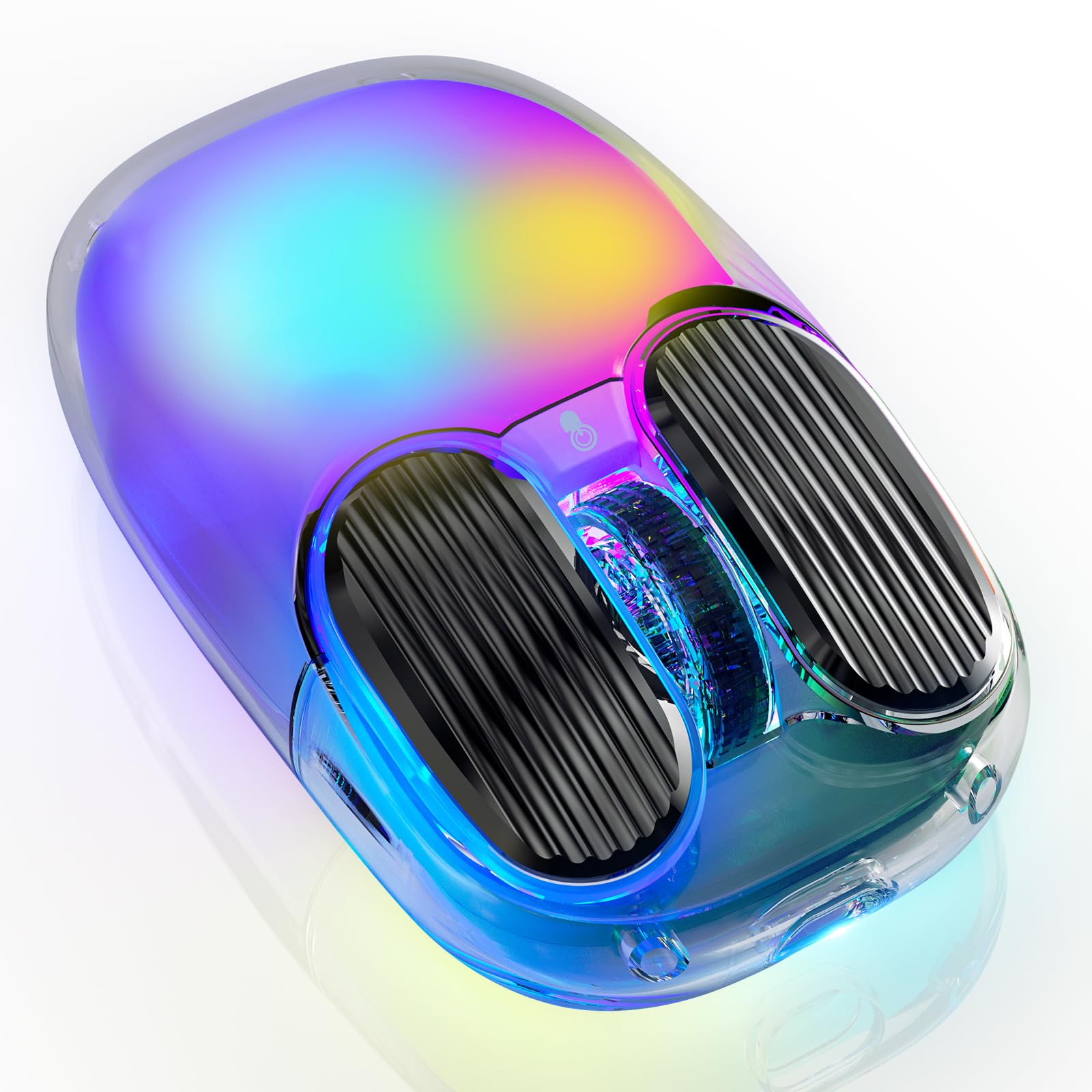 Mua Doohoeek Illuminated Wireless Mouse, Dual Mode Rechargeable Mouse ...