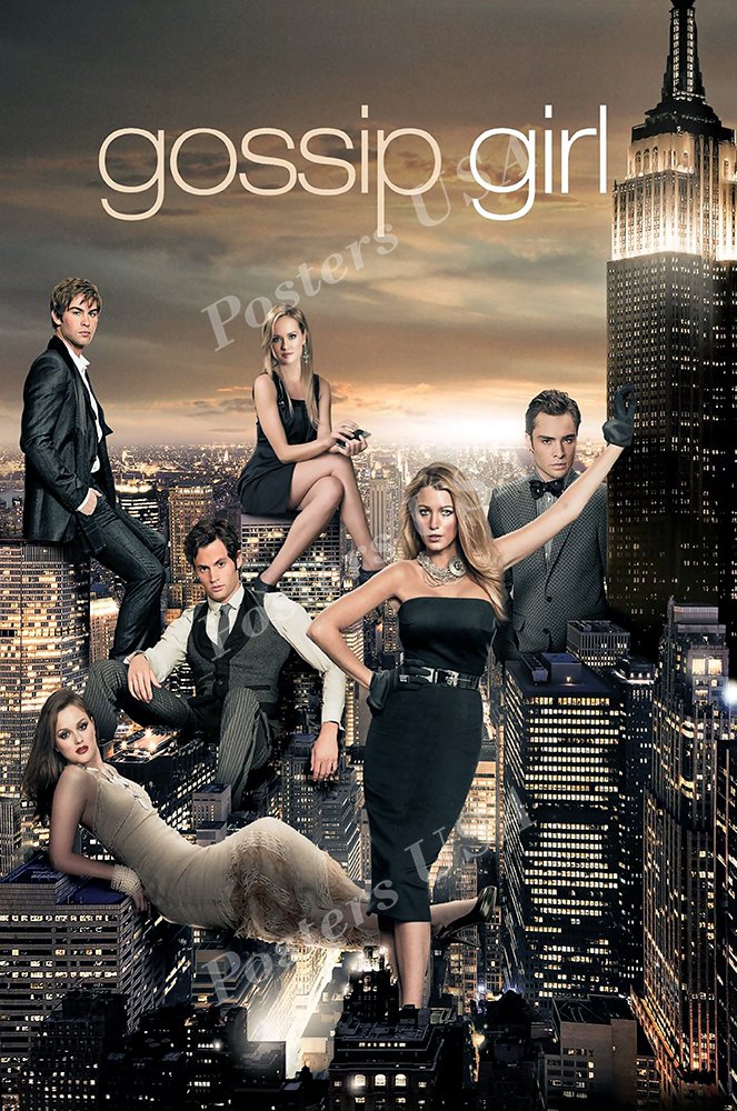 Amazon.com: Posters USA Gossip Girl TV Series Show Poster GLOSSY FINISH ...