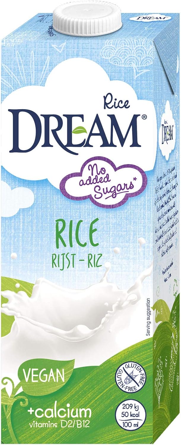 Rice Dream Rice Milk Alternative 1 Litre (Pack of 12): Amazon.co.uk ...