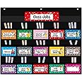 Amazon.com: Classroom Jobs Pocket Chart - Heavy-Duty Student ...