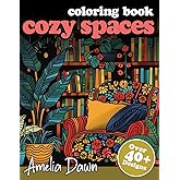 Amazon.com: Cozy Spaces Coloring Book: For Adults, Lovely Interiors and ...